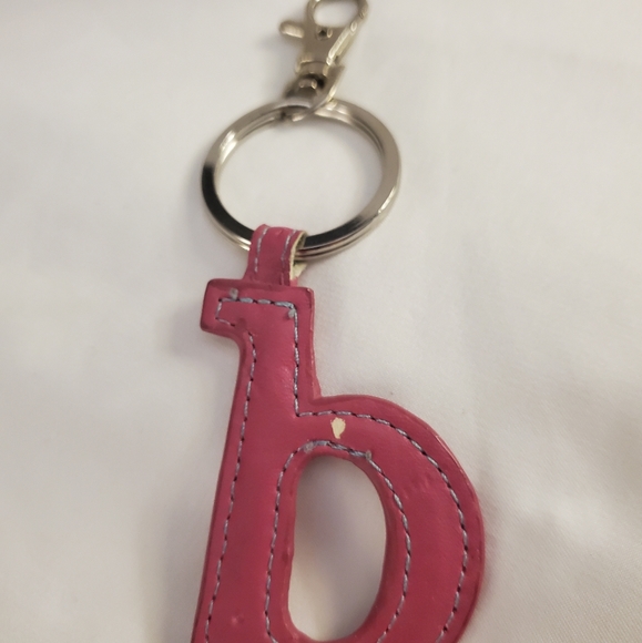 unkn | Accessories | Leather Key Ring Letter B | Poshmark